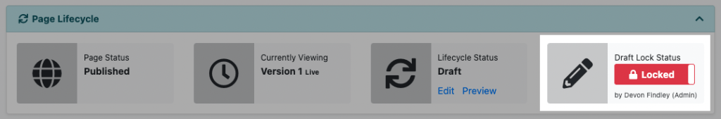 What is Draft Page Locking? - Ondexx Help Center
